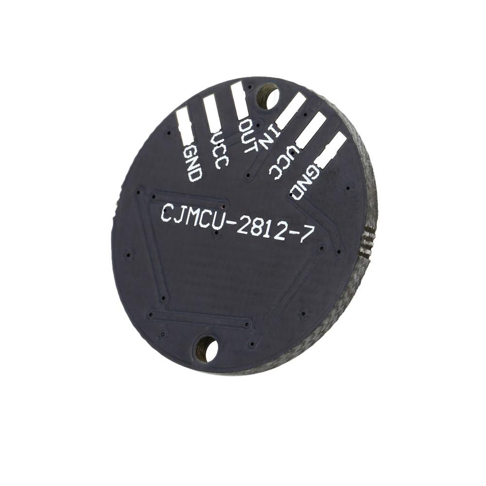 Yüksek qualiy 1/5 Adet CJMCU-2812 WS2812 7-Bit 5050 RGB Tam Renkli LED ...
