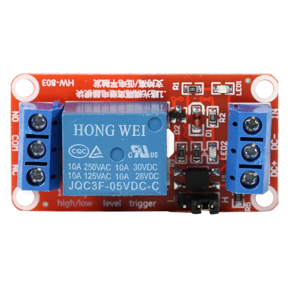 Buy HW-803 1 Way Relay Module w/Optocoupler Isolation High Low Level Trigger at affordable ...