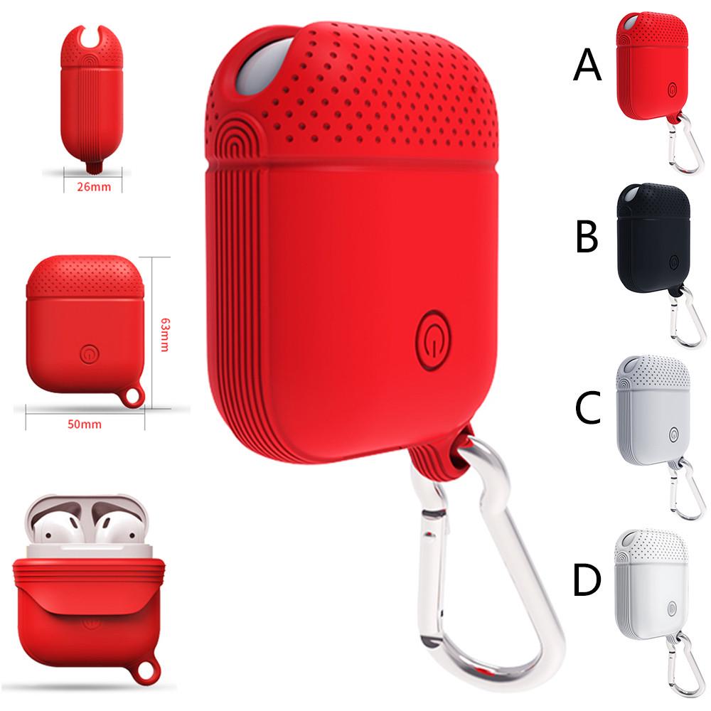 Buy Earphone Silicone Case Cover For Apple Airpods With Anti-lost ...