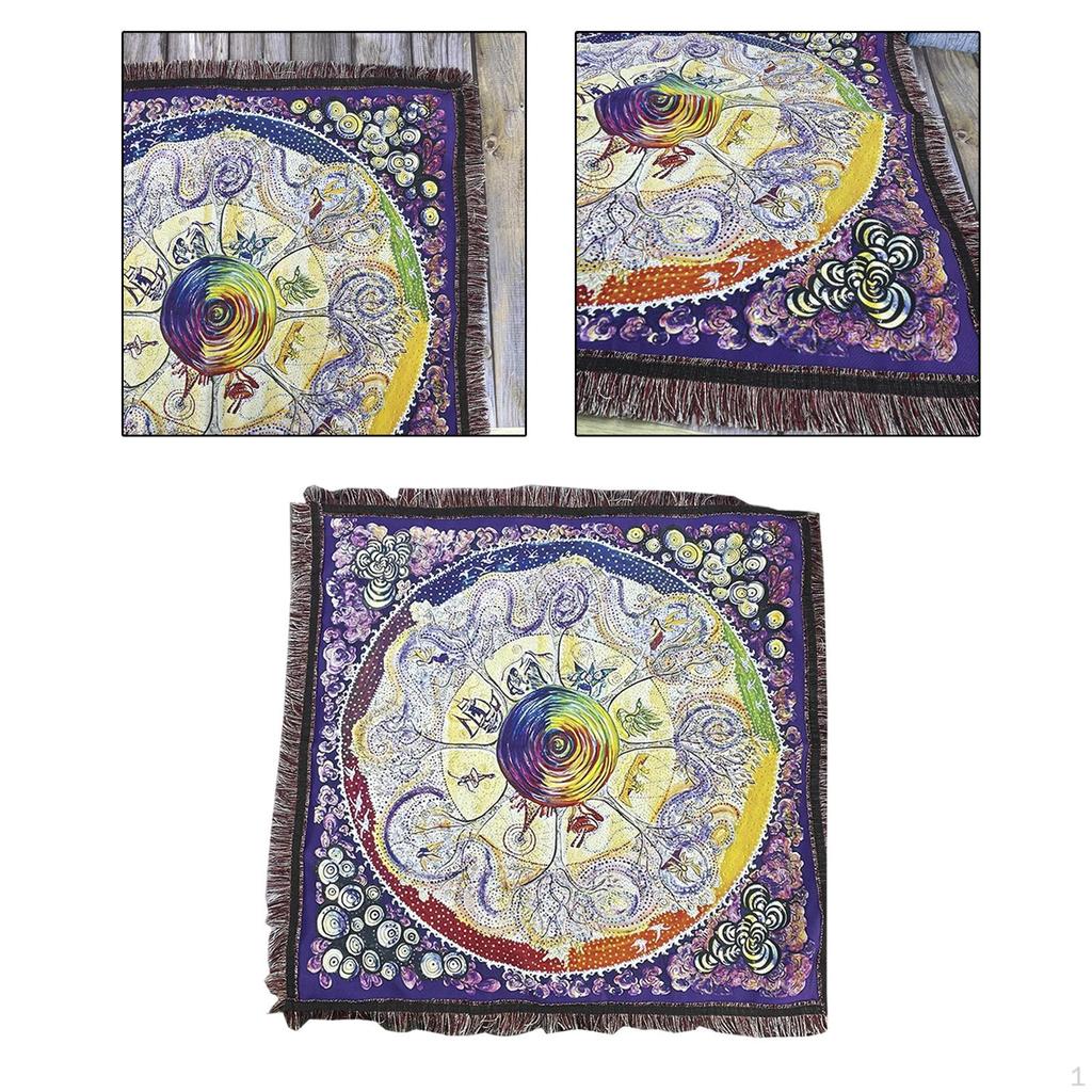 Buy Tarot Card Tablecloth Soft Accessories Print for Playing Cards ...