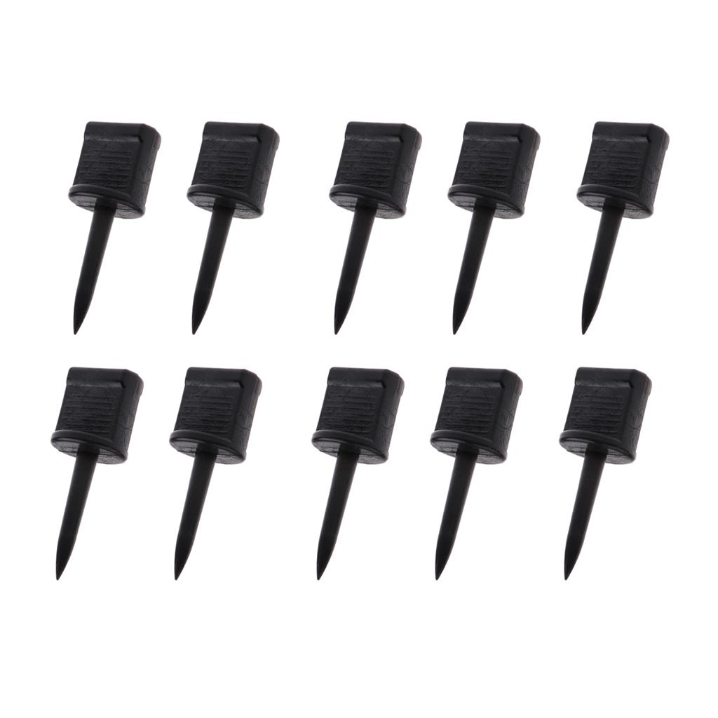 10pcs Archery Target Pins Nail Supplies Face 5.5x1.9cm Black uygun ...