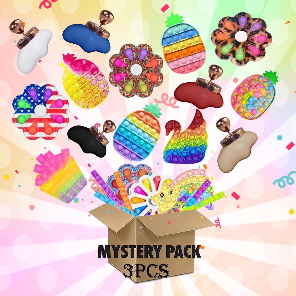Buy Fidget Toy Mystery-Pack Extrusion Sensory Toy Stress Relief Anxiety ...