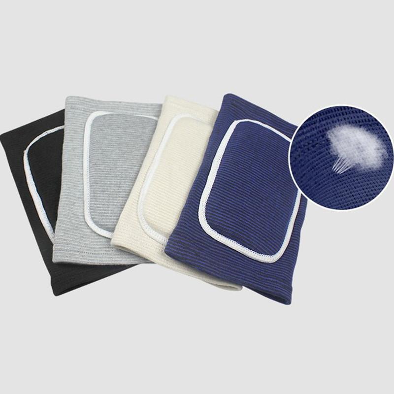 Buy 2Pcs Warm Thickening Sports Knee Pads Sponge Knitted Knee ...