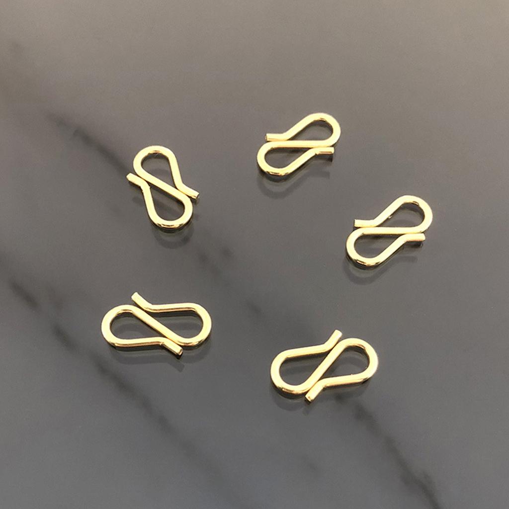 Buy 100PCS Stainless Steel S Clasp Necklace Clasp Bracelet Clasp ...