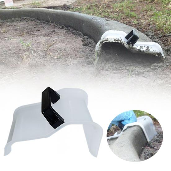 Concrete Shaping Tool Stainless Steel Landscape Curbing Trowel - Style ...