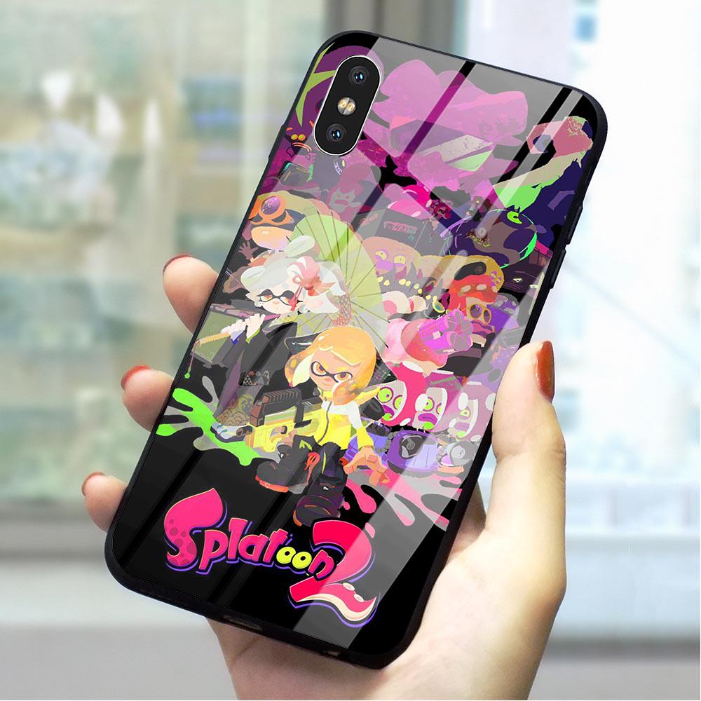 Team 2 Marie Splatoon Glass Phone Case for Huawei Honor 9 10 P10 P20 ...