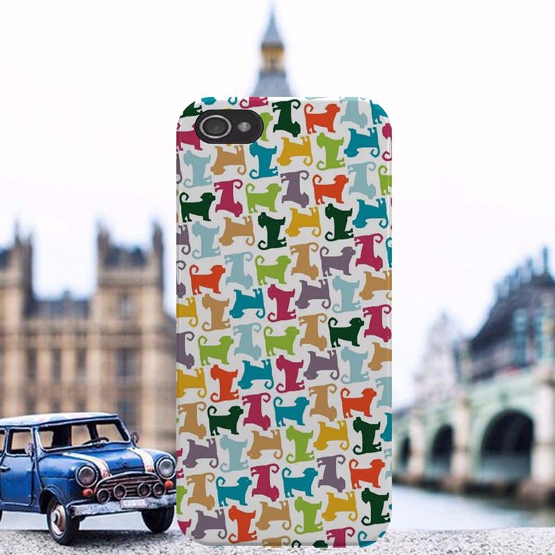Buy Dog Pattern Puppy Lover Cute for iPhone 5 5s 6 6s 7 8 Plus X ...