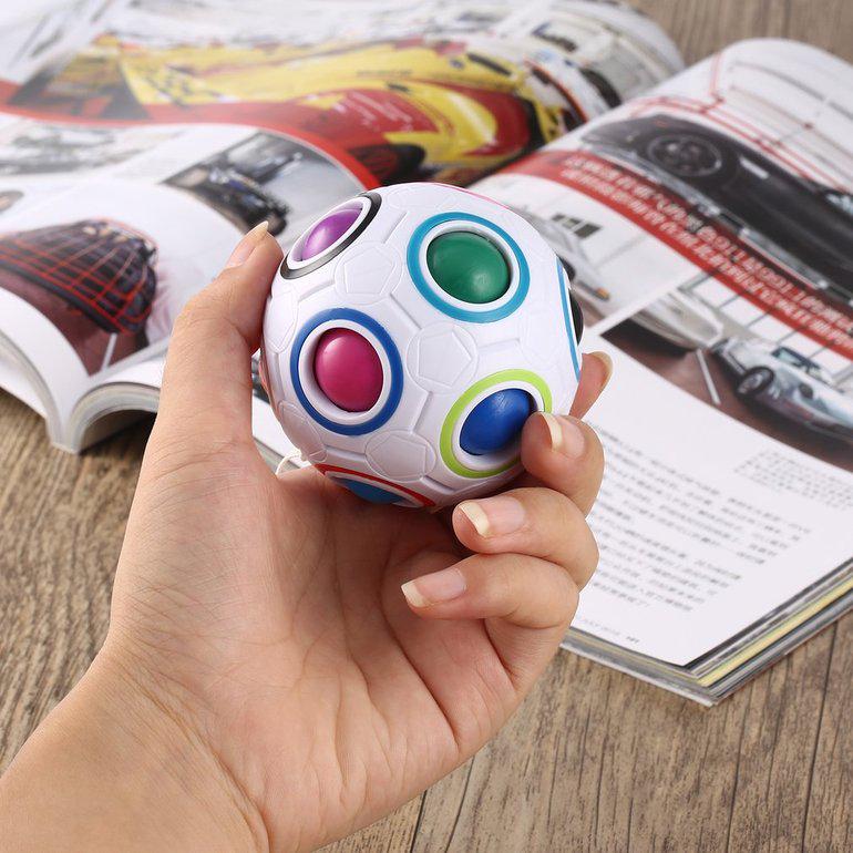 Buy Fu Ling Magic Rainbow Ball Magic Cube Toy Kids Child Educational ...