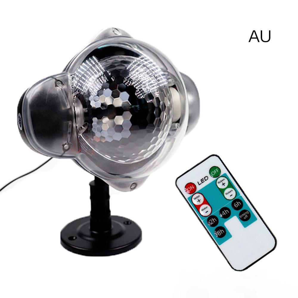 Home Snowfall Projector LED Lights Wireless Remote Watertight Rotatable ...