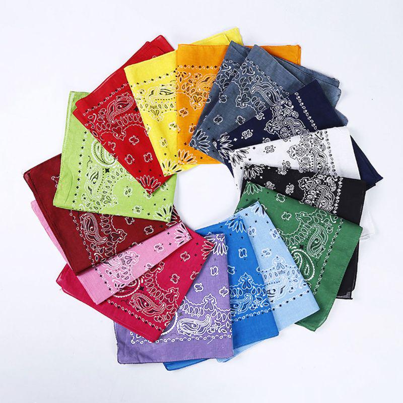 Buy New 15 Color Ethnic Hip Hop Bandana Handkerchief Retro Location ...