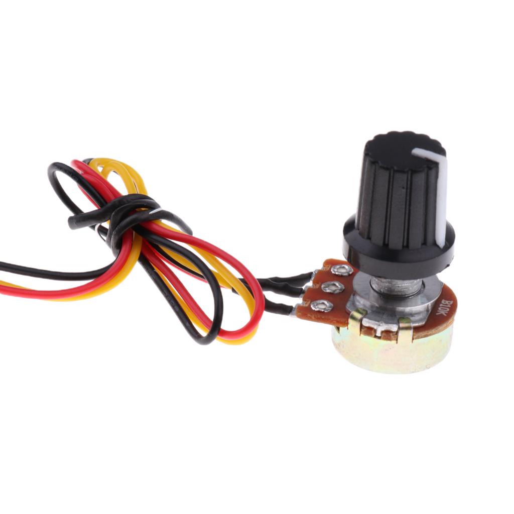 Buy 6V-90V 15A DC Motor Pump Speed Controller Adjustable Control ...