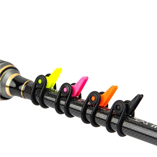 Buy 4pcs Fishing Pole Hook Keepers Safety Holder Secure Fishing ...