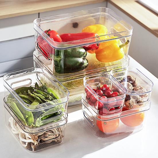 Eco-friendly Wear-Resistant Useful with Lid Seafood Fish Food Storage ...