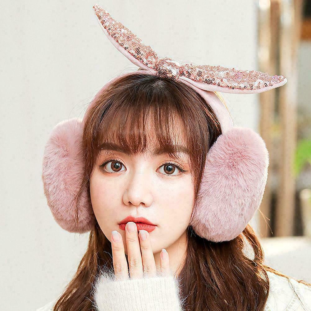 Buy Fashion Cat Ear Plush Earmuffs Soft Ear Flaps Headband For Kids ...