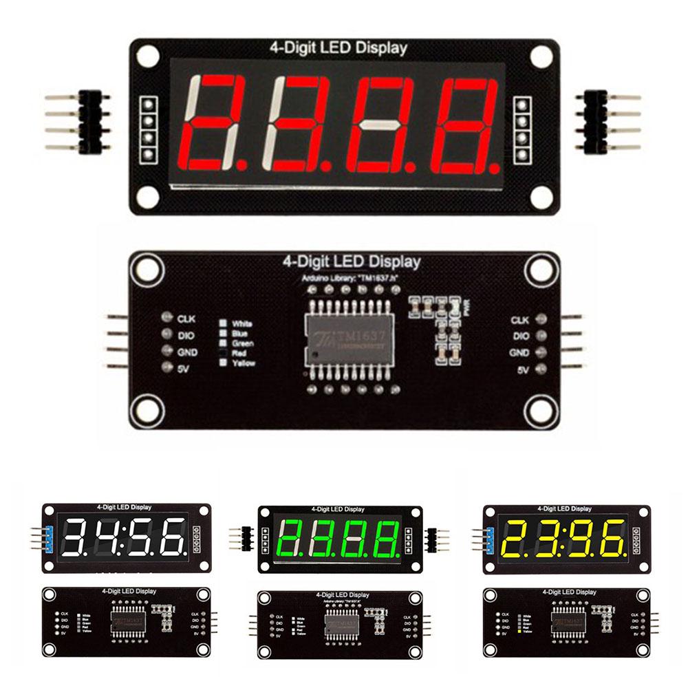 Buy For Arduino TM1637.h Replacement 4-Digit LED 7-Segment Display ...
