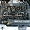 TA Araba Intercooler Silikon Hortum Borusu C2S26986 Jaguar X-Type 2.0-2 ...