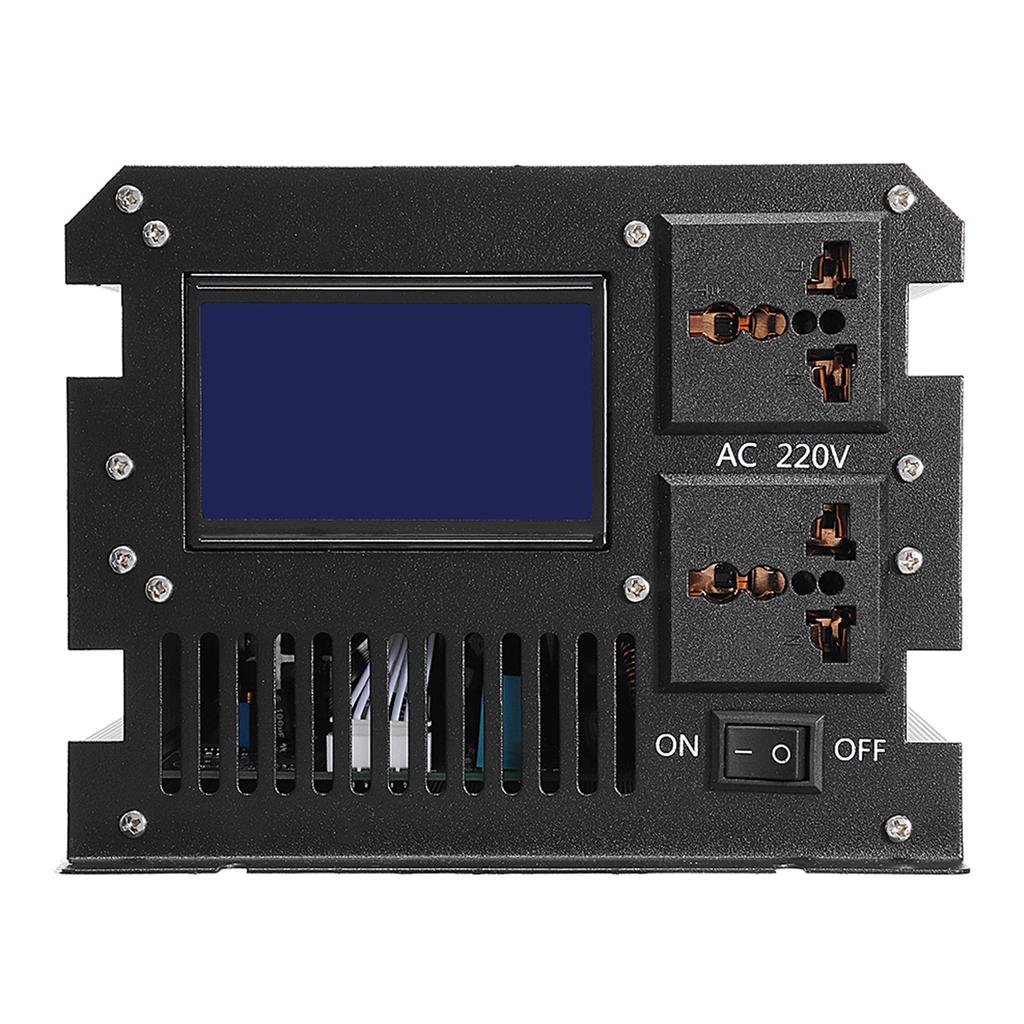 Buy 1500W 3000W LCD Display Power Supply Inverter Pure Sine Wave 2v/24v ...