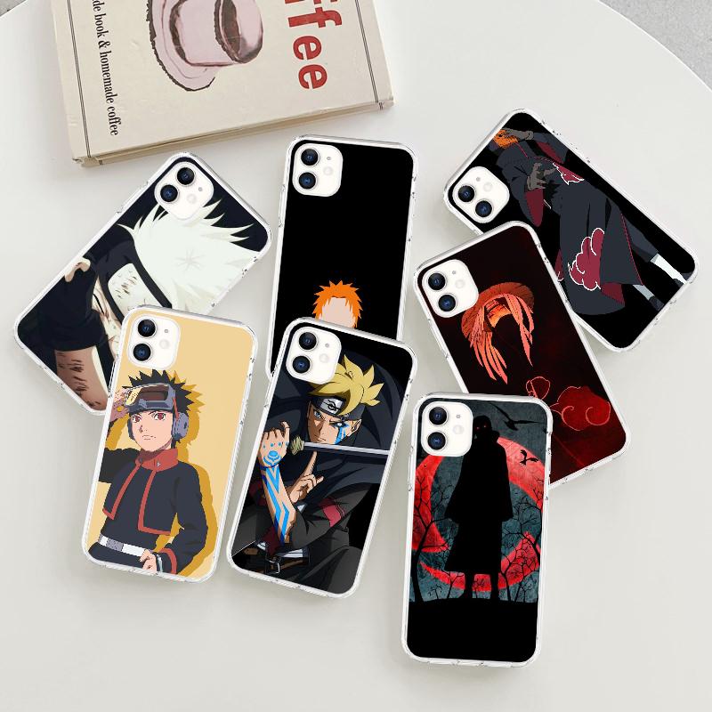 Buy Hot blooded anime characters Clear Cover for SamsungS7 S8 S9 S10 A5 ...
