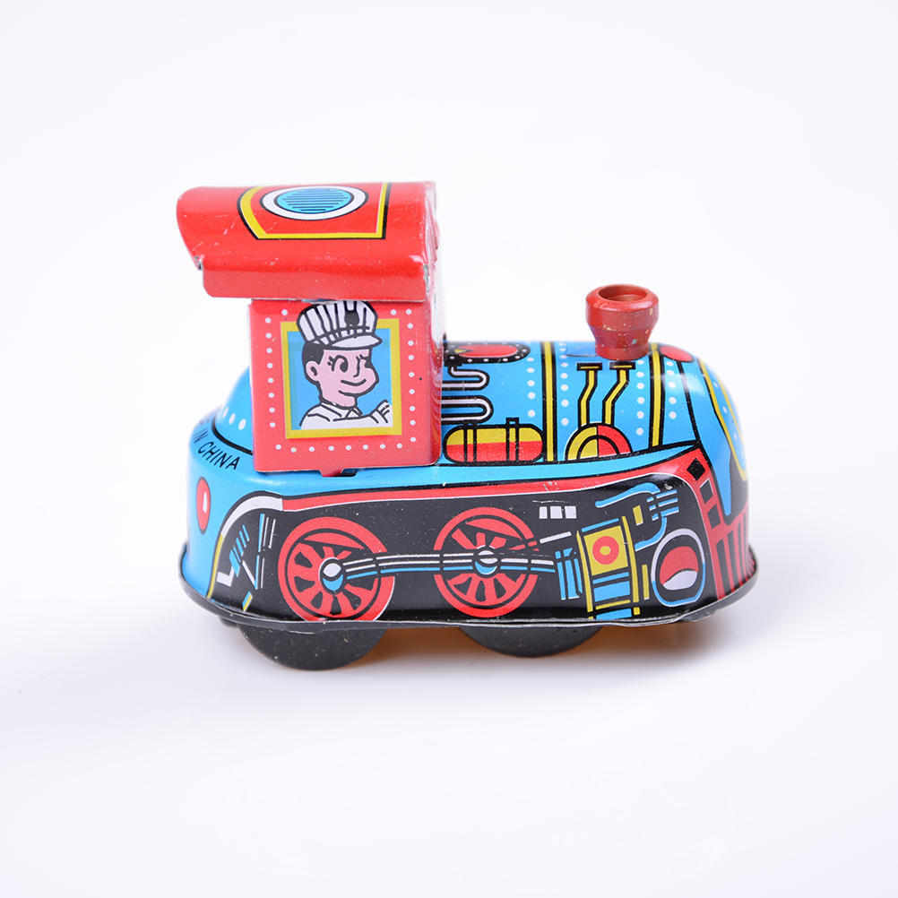 Buy Retro Steam Train Reminiscence Kids Vintage Wind Up Toy Clockwork ...