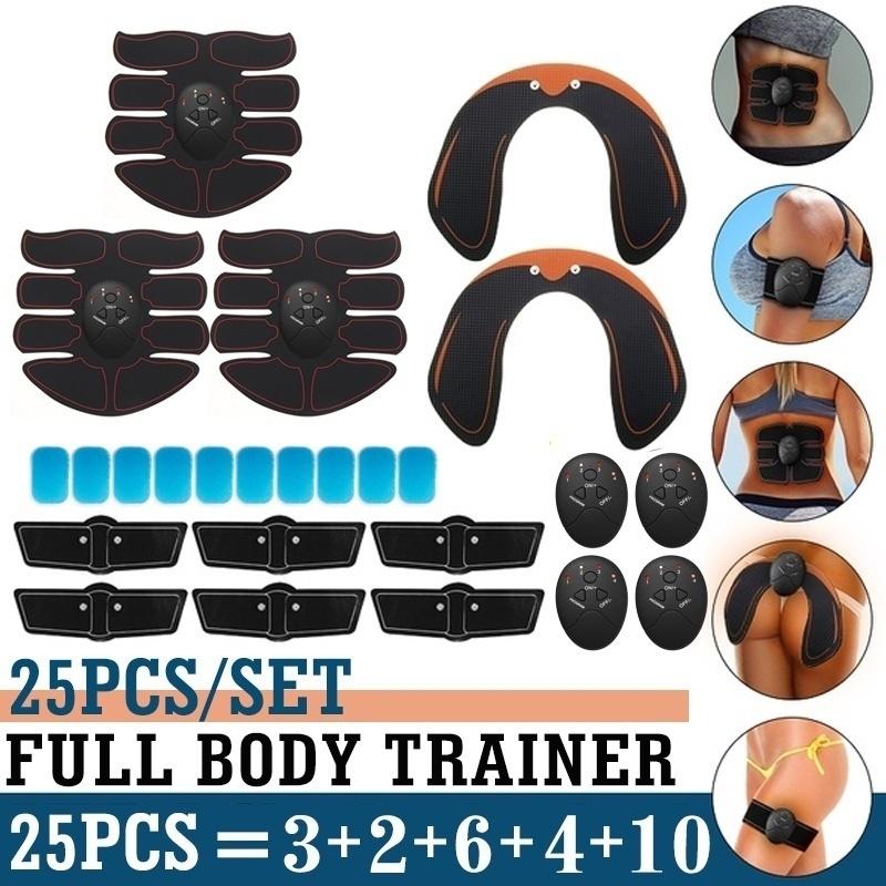 Buy 25PCS / Set Abdominal Muscle Massage Trainer Lazy Weight Loss ...
