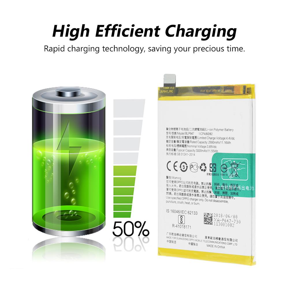 Buy Genuine Original Phone BLP647 BLP 647 Battery For OPPO A79 ...