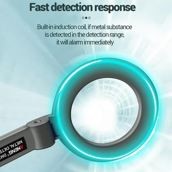 Buy Portable Handheld Folding Metal Detector High Sensitivity Body ...