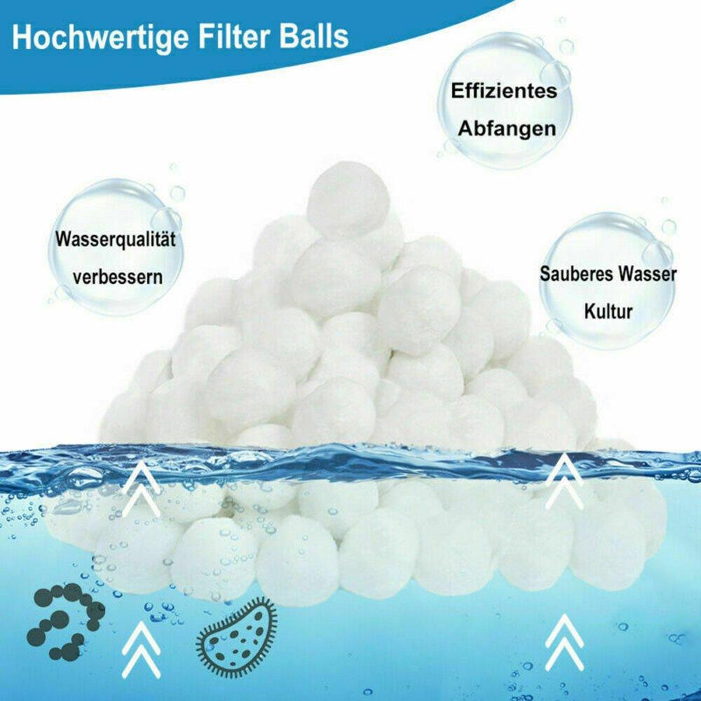 Buy 1 Bag Fish Bowl Swimming Pool Filter Ball Nitrocellulose Fiber Ball ...