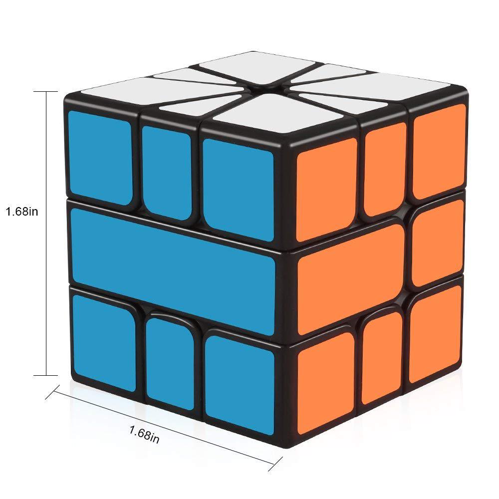 Qiyi Qifa Square -1 Cube Sq1 Magic Black Speed Square -One Cube Shaped ...