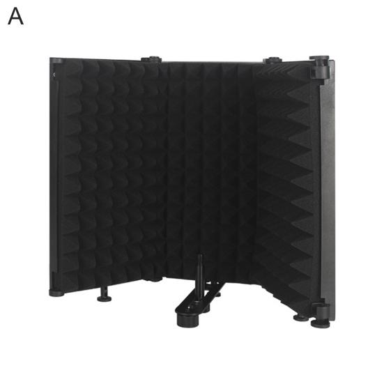 Buy Long-lasting Microphone Insulation Shield Foldable Practical ...