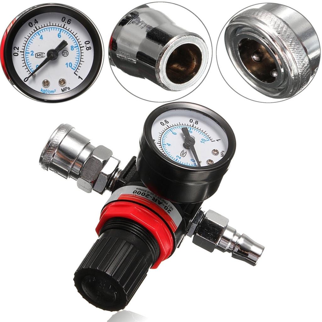 Buy Air Pressure Regulator Gauge Regulater Regulating Valve Compressor ...