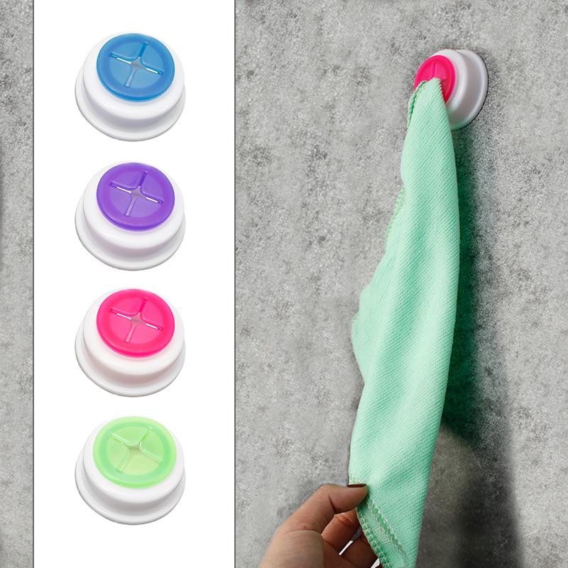 Buy Washing Cloth Towel Clip Storage Rack Bathroom Kitchen Self ...