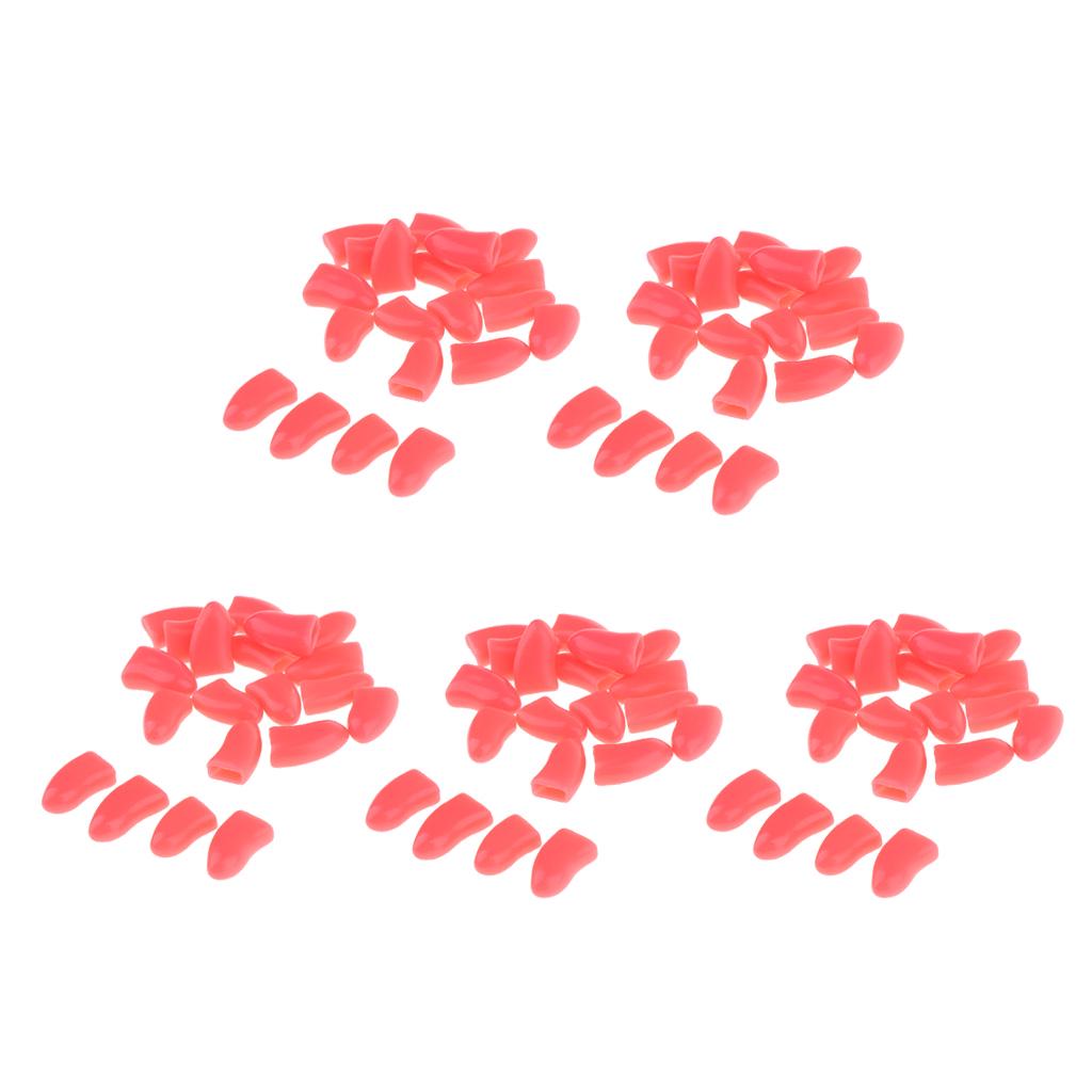 Buy 100Pcs Soft Nail Caps for Lovely Pet Dog and Cat Paw Control Green ...