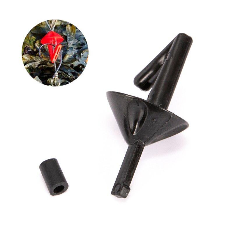 Buy 20PCS Black Fishing Bait Shields Impact Shield Bait Sea Fishing Rig ...