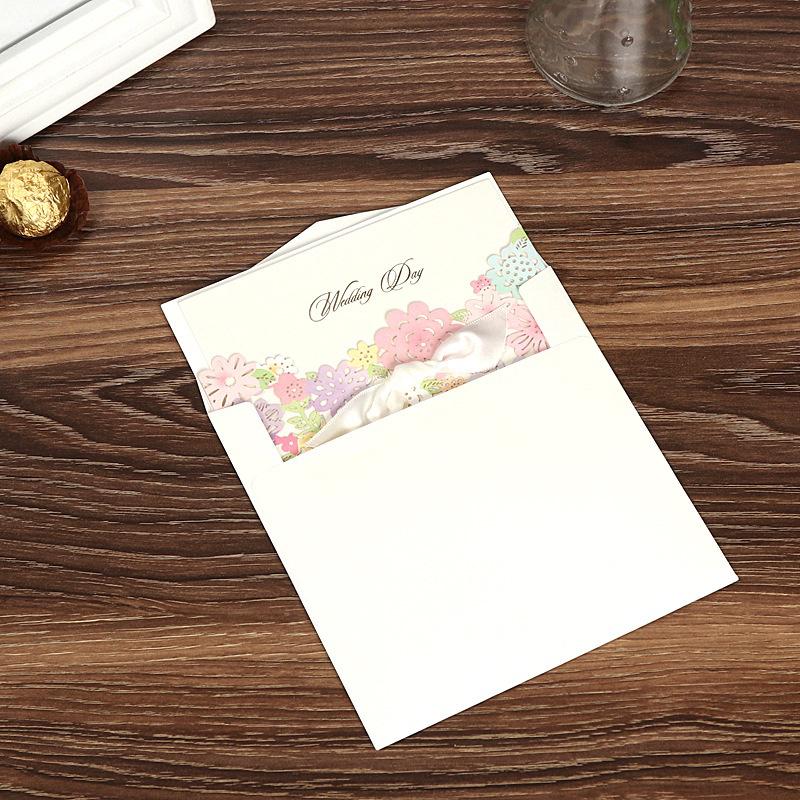 Buy Classic Delicate Carved Romantic Wedding Party Invitation Card ...