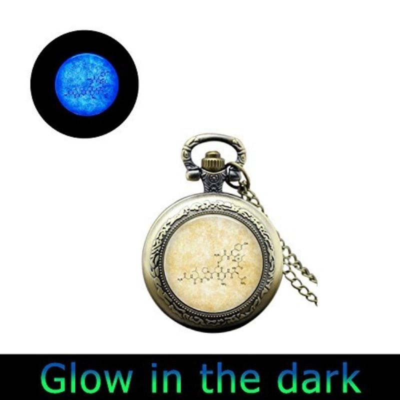 Buy Glowing Glass Oxytocin Glowing Watch Jewelry Glow In the Dark ...