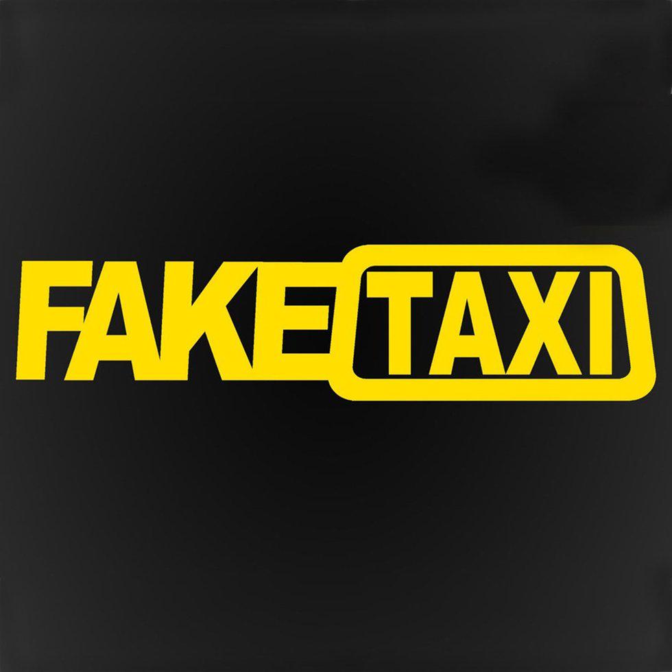 Buy PA C199 Fake Taxi Fake Taxi Drift Sign Funny Car Stickers Easy To ...