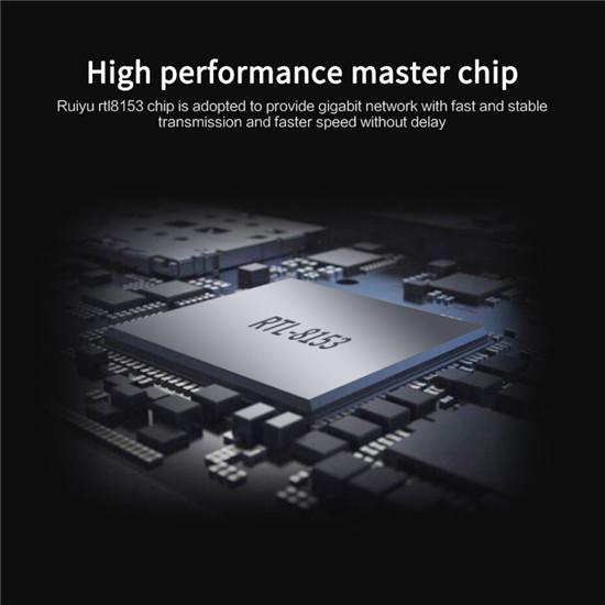 1 PC USB 3.0 Gigabit Ethernet Lan Card RJ45 Adapter 10/100/1000 Mbps ...