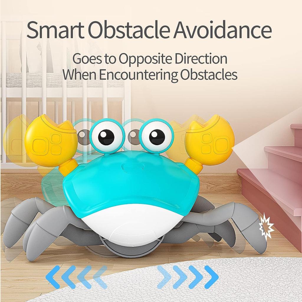 Crawling Crab Toys with Light Up Interactive Musical Toy with ...