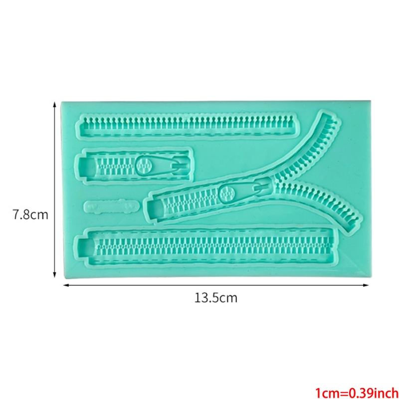 Buy New Silicone Molds Variety of Zipper Sugar Molds Chocolate Mold ...