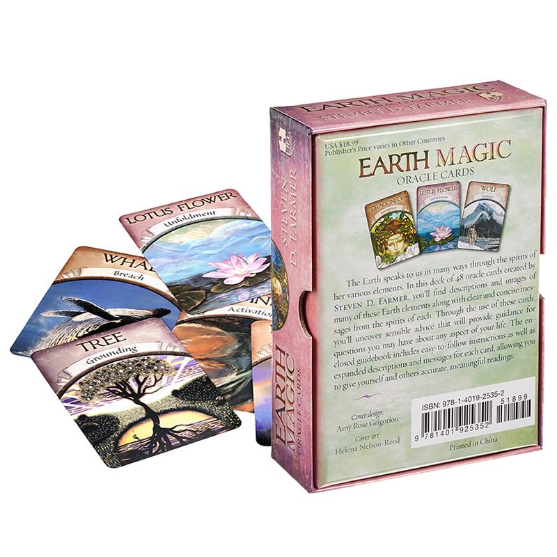 Buy 48-Card Earth Magic Oracle Cards Table Game Card Divination Card at ...