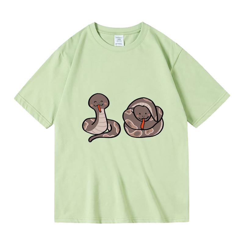 Buy 210 GSM Men's Heavy 100% Cotton T-Shirt Ball Python Print Premium ...