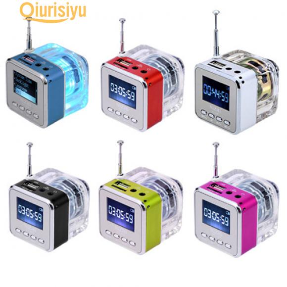 Buy Mini Speaker USB HiFi Music MP3/4 Player Micro SD TF USB Disk FM ...