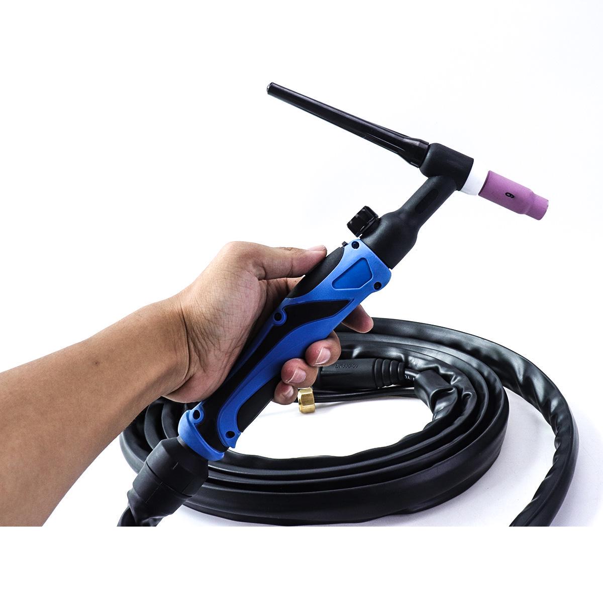 WP26V TIG Torch Gas Tungsten Arc Welding Torch WP26 Valve Argon 4m 13ft ...