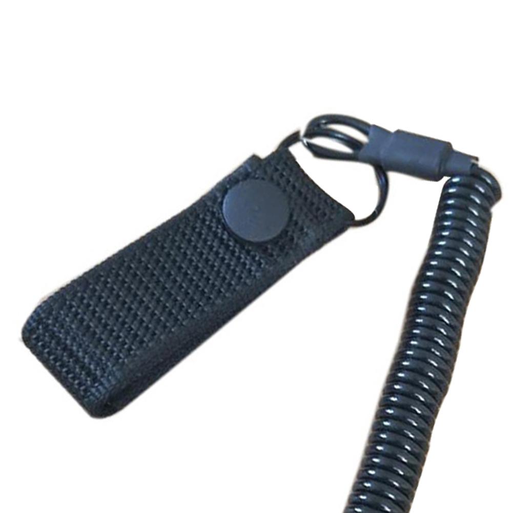 Buy Retractable Spring Rope with Hook Anti-Loss Elastic Spring Keychain ...