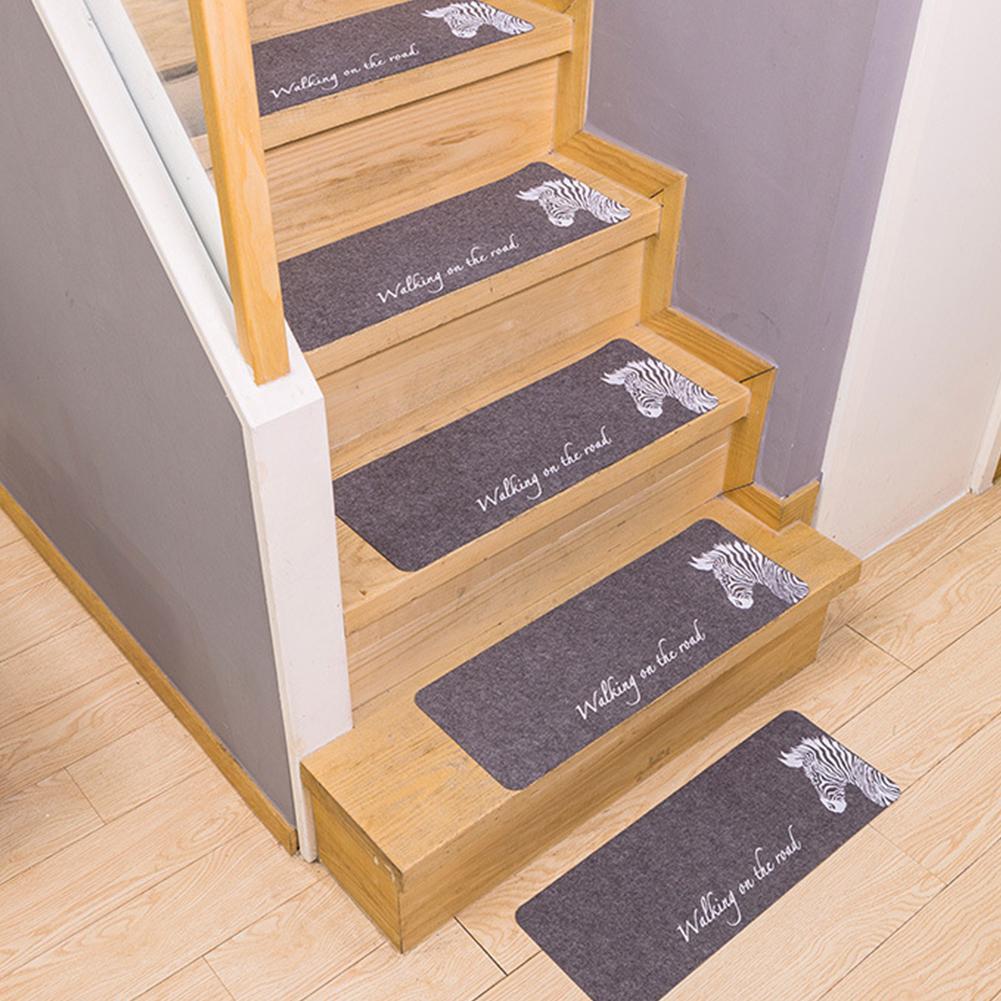 Buy Stair Step Mat Home Solid Wood Non-slip Mat Step Sticker Pads ...