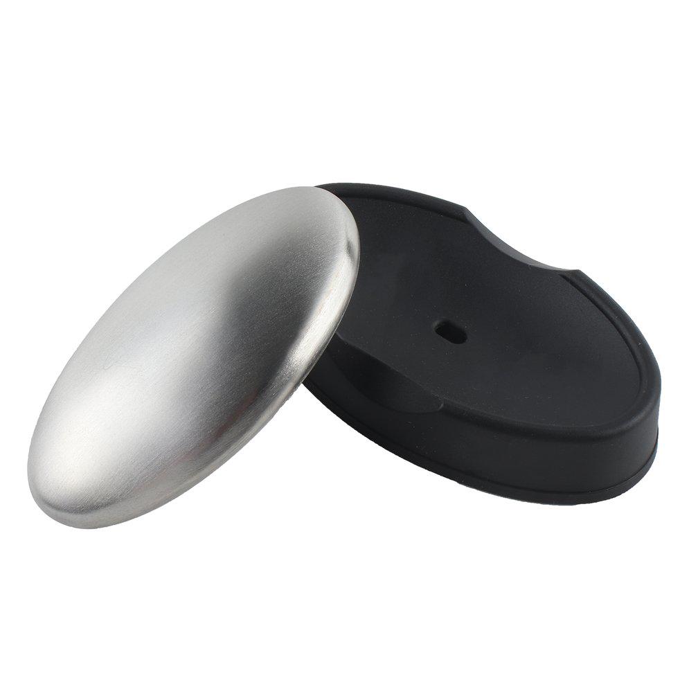 Buy KC Oval Stainless Steel Soap Removing Tasting Fishy Garlic Smell ...