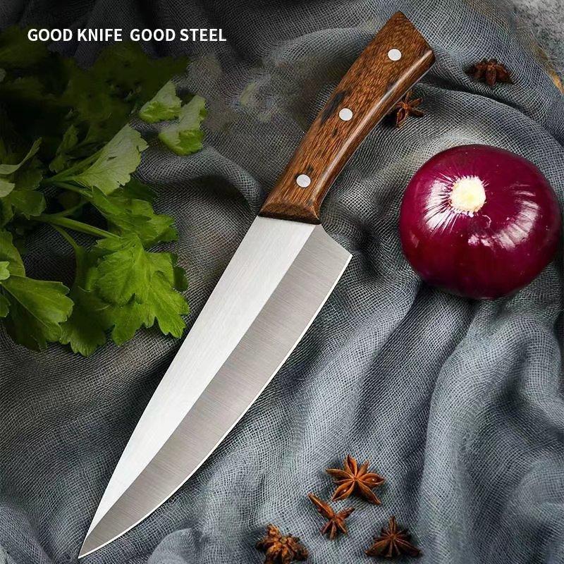 Cheap Professional Kitchen Knife 4Cr13Mov Boning Knife Wooden Handle ...