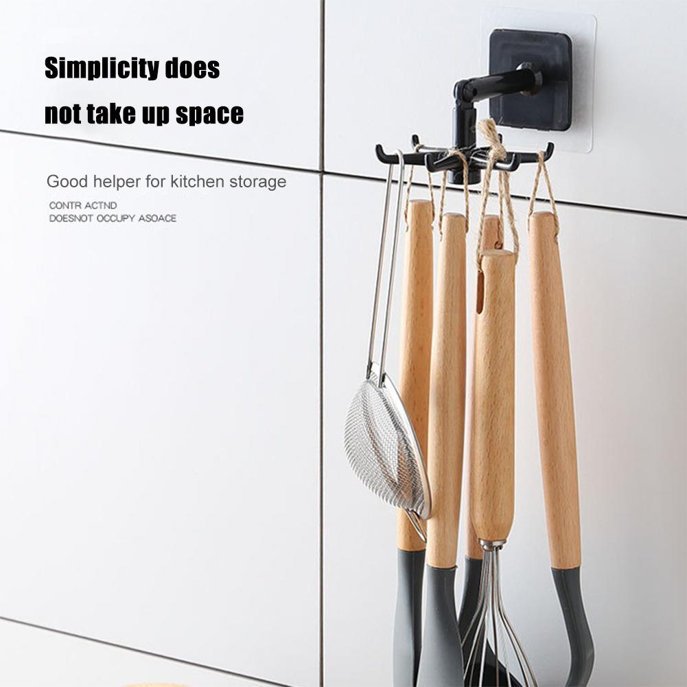 Αγοράστε 360 Degrees Rotating Hook Holder Bathroom Organizar Storage ...