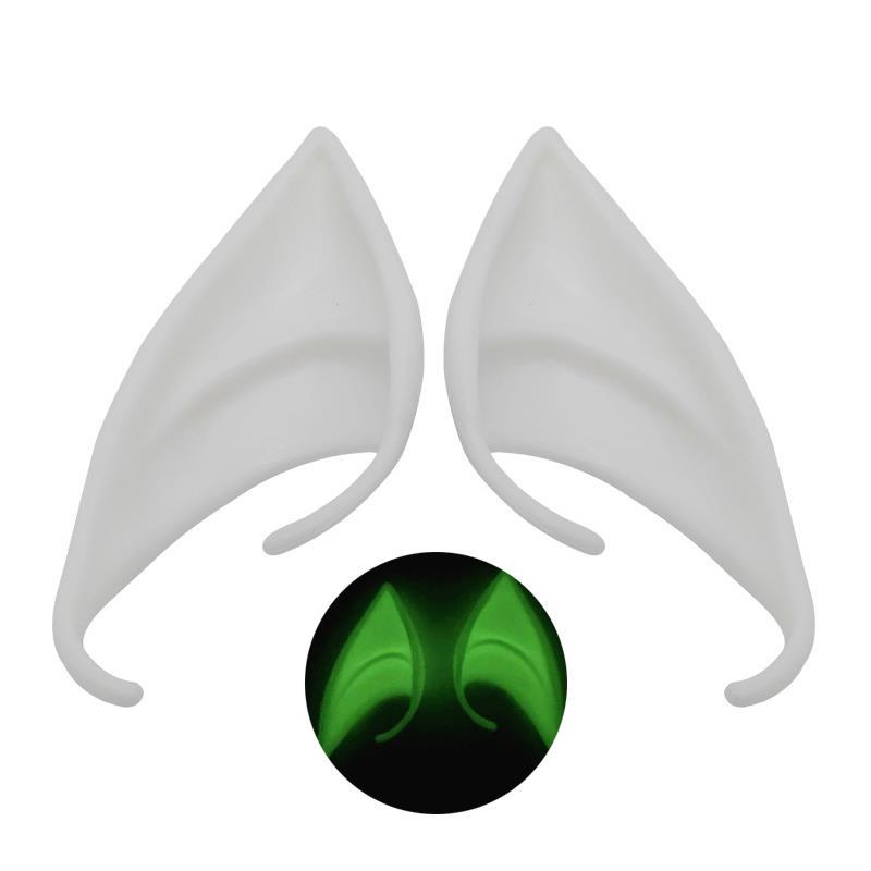 Buy 1Pair Elf Ears Halloween False Ears Cosplay Props Teeth Fangs ...