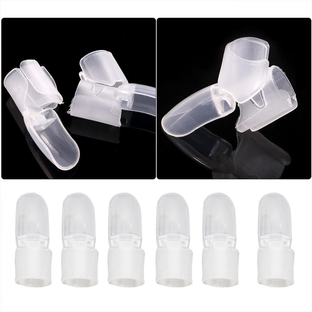 10pcs Practical Nail Protector Nail Clip Cap Non-toxic Nail Art Tools ...